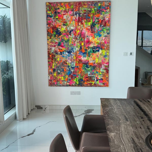 120cm x 180cm Original XXL Acryl Gemälde großes Bild Leinwand Canvas ...
