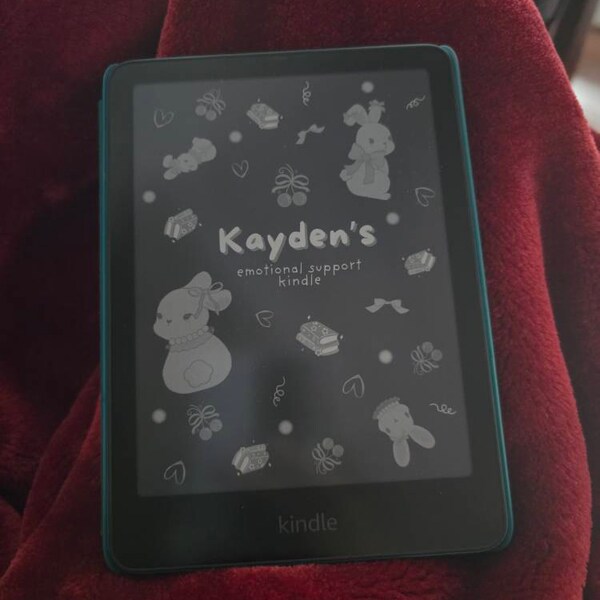 Kindle Insert for Clear Case SAGE THEME | PRINTABLE Kindle Insert for ...