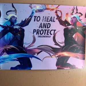 KDA ALL OUT Evelynn Posters, League of Legends, Lol Poster, League of ...