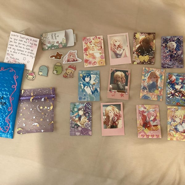CUSTOM PJSK POLCOS !! - Your Favorite Cards! - Etsy