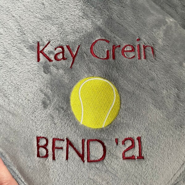Tennis Ball Embroidery Design. Mini Tennis Ball Embroidery. Tennis Ball ...