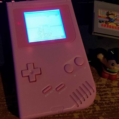 Custom GBASP IPS Modded Gameboy Advance SP Backlit Screen With New ...