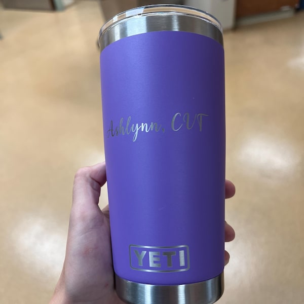 Personalized Yeti Tumbler, Custom Yeti Tumbler, Laser Engraved Yeti ...