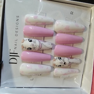 Pluto Christmas Light Nails/ Dsney Christmas Press on Nails - Etsy