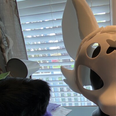 Kig Fur Head, Cute Furry Mask Head, Furi Cos, New Fur Suit Head, Kig ...