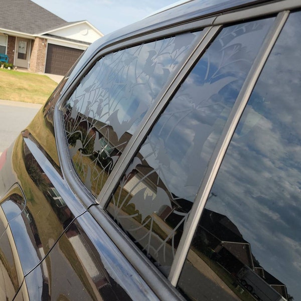 Bat Car Window Decals | Quarter Panel Window | Large Pattern Decal ...