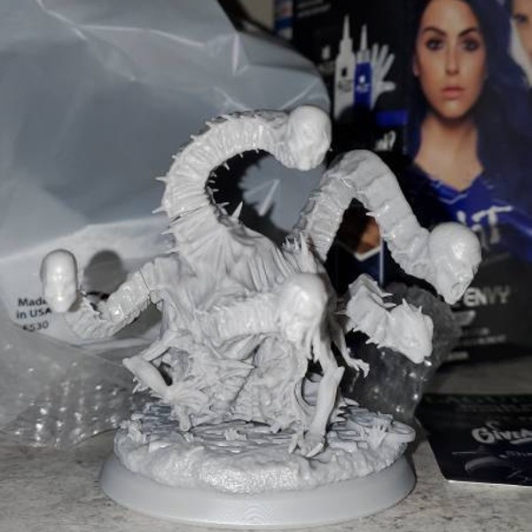 Dnd False Hydra Miniature Monster Miniature Aberration Miniature | 75mm ...