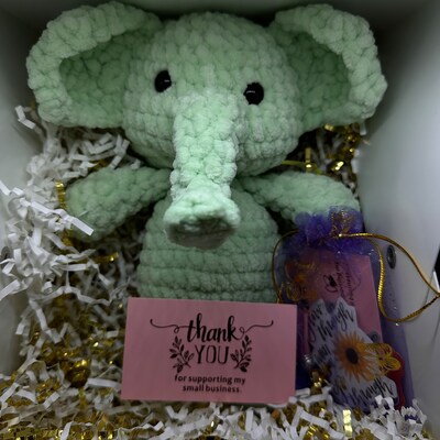 Pocket Elephant Pattern/ Amigurumi/ Tutorial/ Crochet Pattern/ Digital ...