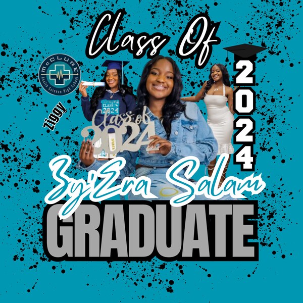 2024 Senior Grad Template - Etsy