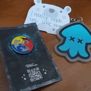 SPLATOON 3 Brands Graffiti 2.5cm Metal Pins Unofficial - Etsy