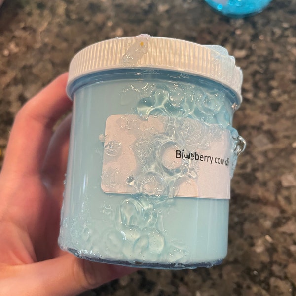 Blueberry Cow Diy Slime - Etsy