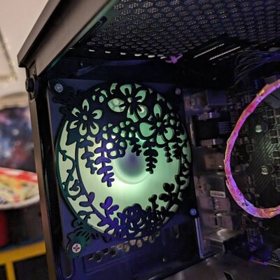 Fan Shroud Hanging Garden Shroud/cover/grill for 120mm and 140mm ...