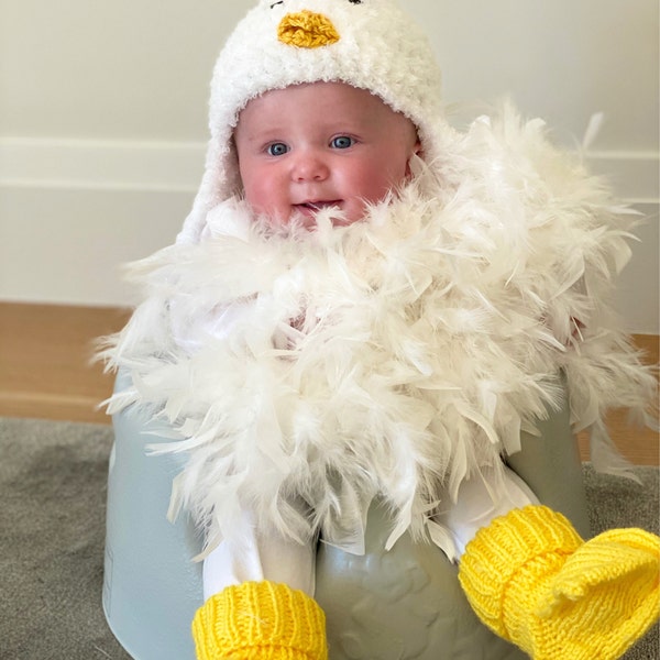 Knitted Duck Feet Baby Booties: Wool Acrylic Blend, Funny Costume ...