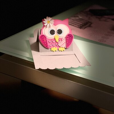 Owl Pop up Card Svg 3D Birthday Card Svg Svg Cricut Svg Silhouette Svg ...