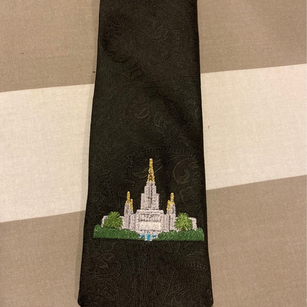 Oakland California Temple Simple Small Embroidery Machine Design - Etsy