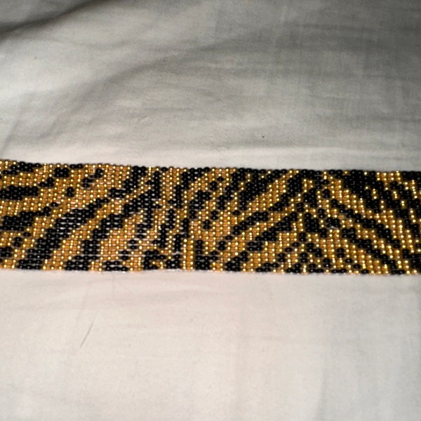 3 Patterns for Wild Animal Set, Loom Bead Pattern for Bracelet - Zebra ...