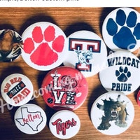 50 1.5 Inch Full Color Custom Buttons W/ Pin. We Can Make ANY - Etsy