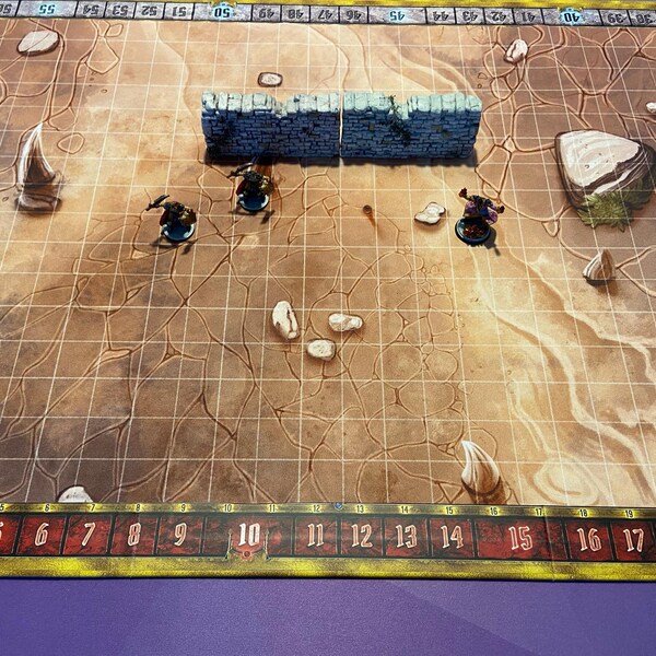 Orc Badlands Battle Mat | Terrain Essentials | Cast 'n Play | 1 Inch ...