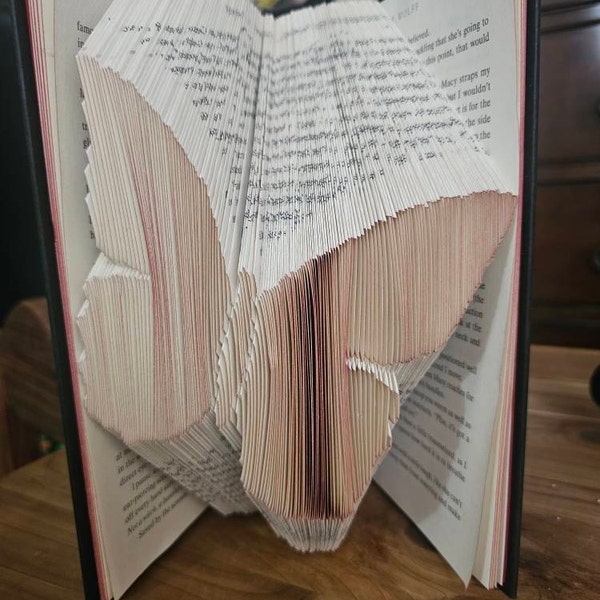 BUTTERFLY Book Folding Pattern — 225 Folds (450 Numbered Pages). PDF ...