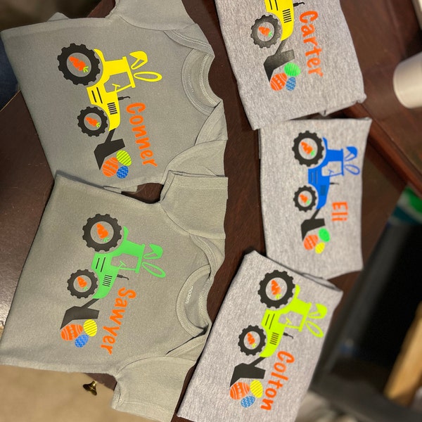 Easter Tractor Carrot Svg, Easter Svg, Happy Easter Svg, Svg Easter Egg ...