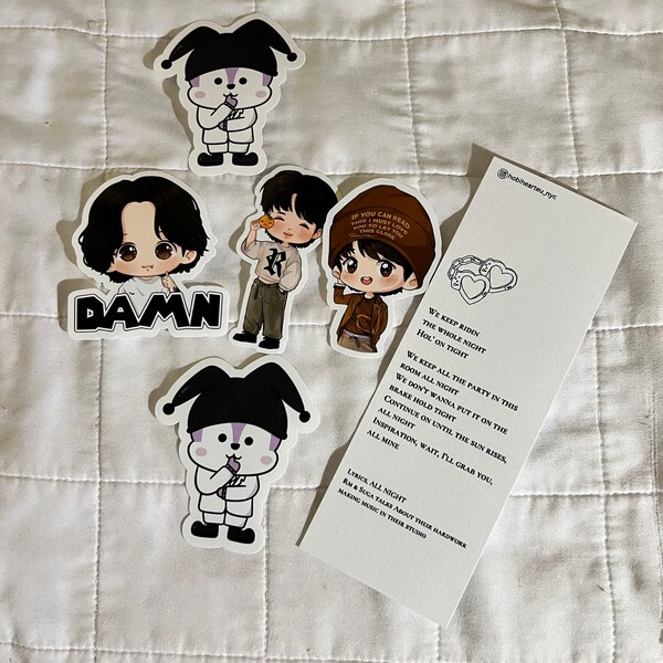 Mang Jack in the Box JITB Sticker Vinyl Waterpoof | Jhope Hobi Hoseok ...