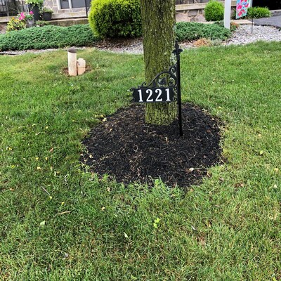 Address America Boardwalk Reflective Address Sign on a 30, 47, or 58 ...