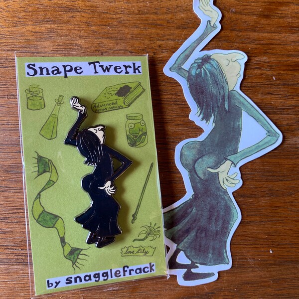 Severus Snape Sticker Set - Etsy