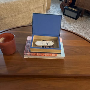 Purple Hollow Book Safe Hollowed Out Book Book Box Secret Gift Box ...