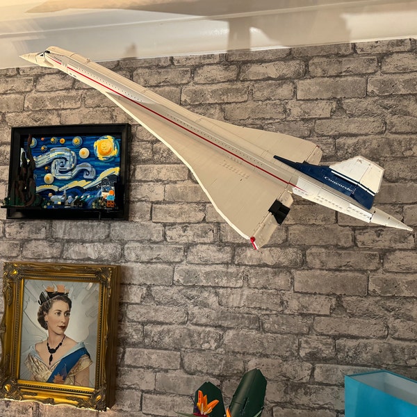 Wall Mounting Kit for Displaying Concorde (10318) - Etsy
