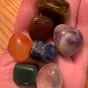 Pineapple Calcite Tumbled Stones, Lemon Calcite Tumbled Crystals - Etsy