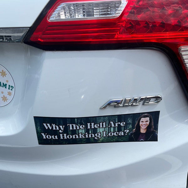 Twilight Bumper Sticker, Jacob B Bumper Sticker, Twilight Sticker ...