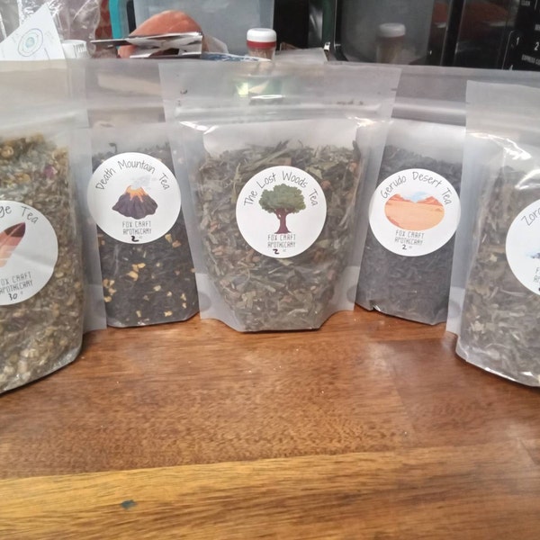 Zelda-inspired Tea Collection - Etsy