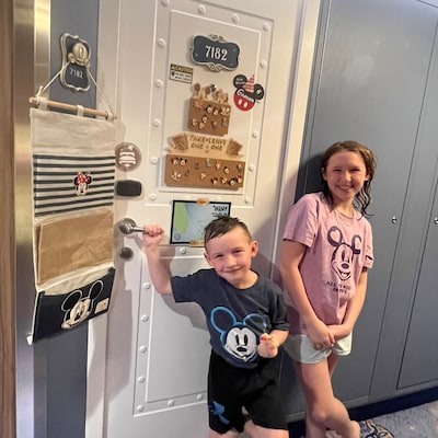 Our 1st Disney Cruise Ship Name Tag Family Magnet Personalized Disney ...