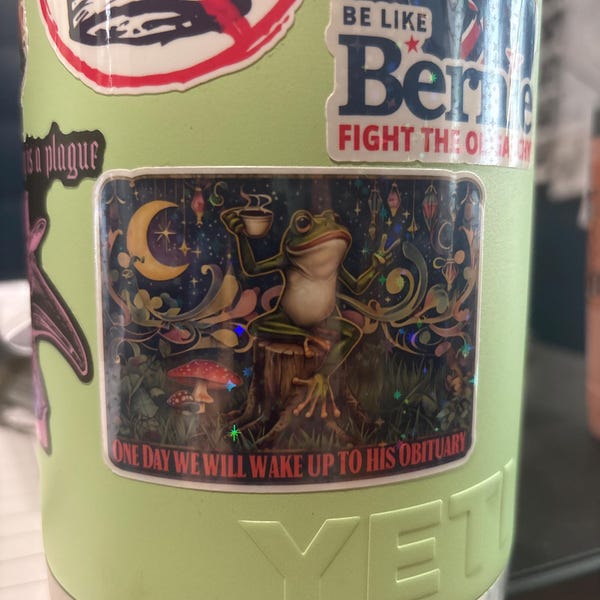 JD Vance Meme Sticker Sheets | Anti Trump, Political, Broligarchy, F*ck ...