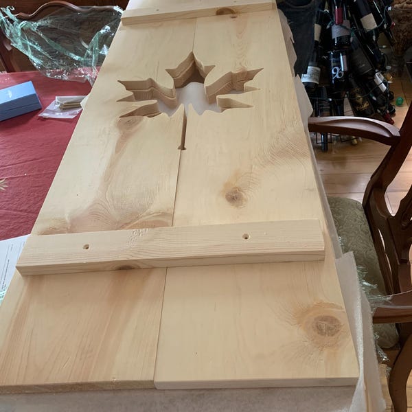 Exterior Shutter With Mid Century Modern MCM Starburst Cutout ...