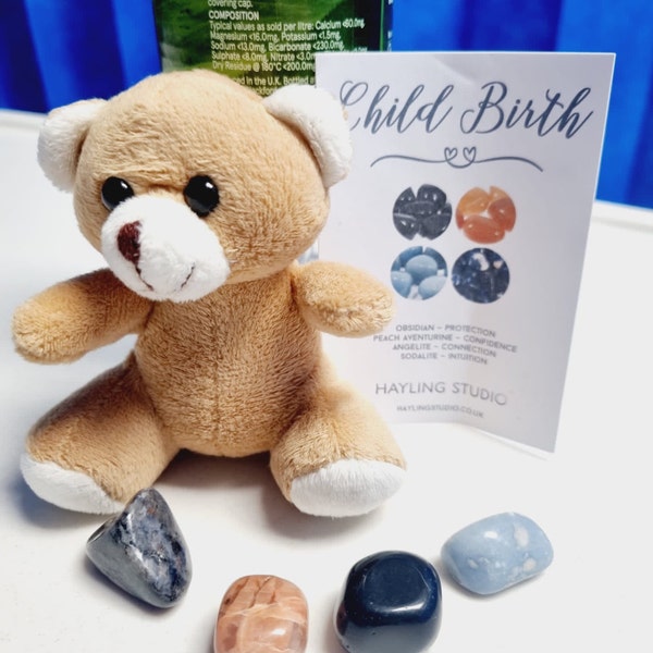 Child Birth Gemstone Kit - Crystals for Labour - Giving Birth Crystal ...