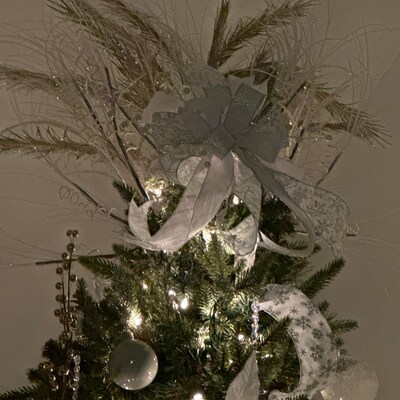 Army Forge Bow, Army Bow, Green and Burlap Bow, Bow for Lantern Wreath ...