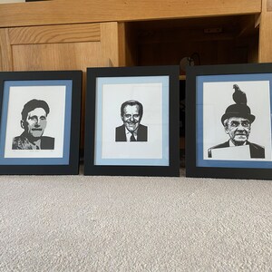 Ladybird Ladybug Handmade Linocut Print - Etsy