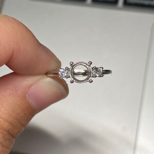 5x7mm Pear Prong Ring Settings Simple Rose Gold Plated Solid | Etsy