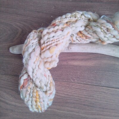 Chunky Handspun Pastel Rainbow Yarn. 50 Grams 18 Metres. - Etsy