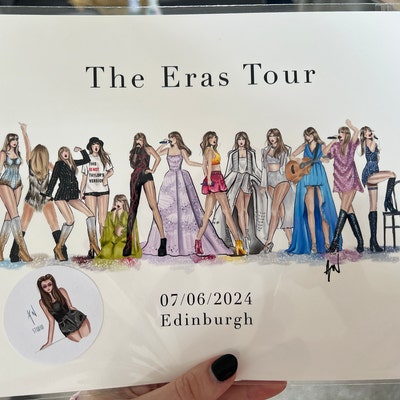 Guts Tour Art Print, Rock Chick Inspired Fashion Illustration Print - Etsy