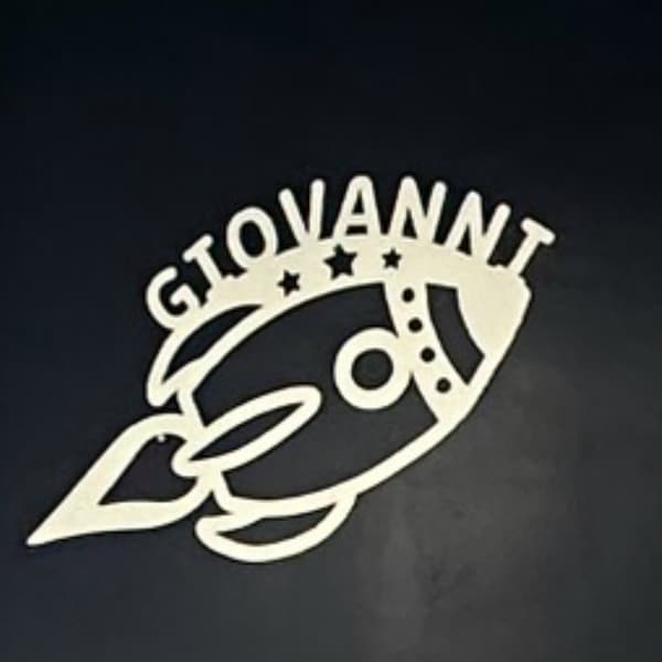 Rocket Name Sign, Nursery Decor, Personalized Wood Sign, Wooden Name ...