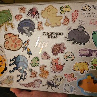 Bug With a Mug Sticker / Rolly Polly / Cute Bug Sticker / Isopod ...