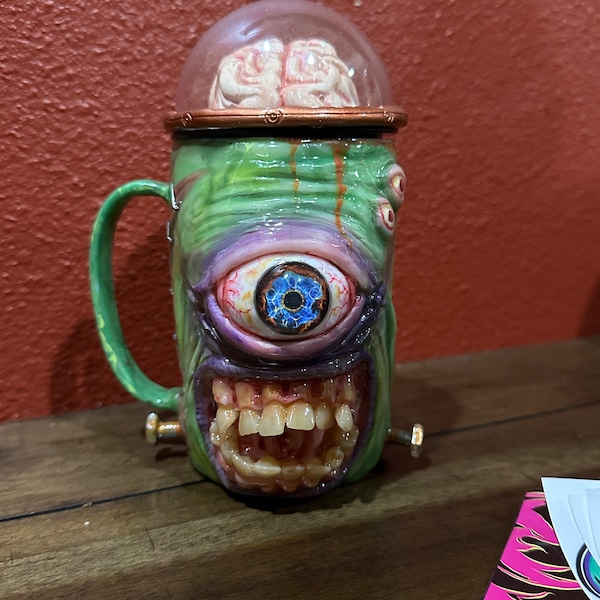 Monster Mug - Etsy