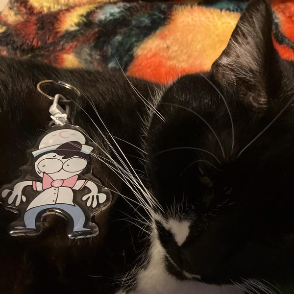 TBH Creature 2 Inch Rainbow Keychain - Etsy