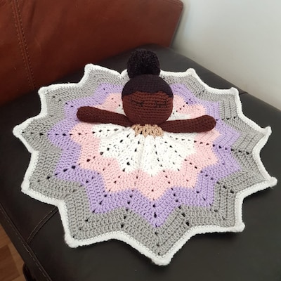 Bedtime Bella Crocheted Blanket Pattern, Crochet Pattern, Comfort Toy ...