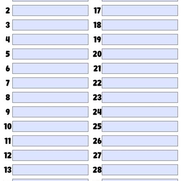 Christmas Card Tracker 2025-2036 Printable 12 Year Template PDF Instant ...