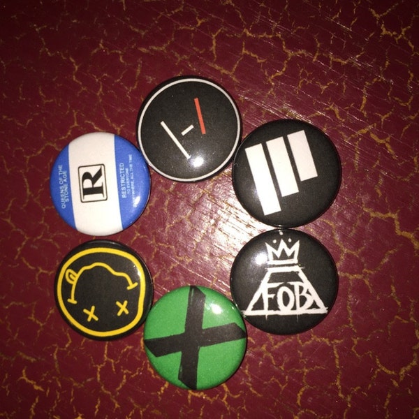 Alkaline Trio Album Cover Button Set - Etsy
