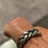 7 Number Seven Ring for Men Made of Sterling Silver 925 Western Style ...