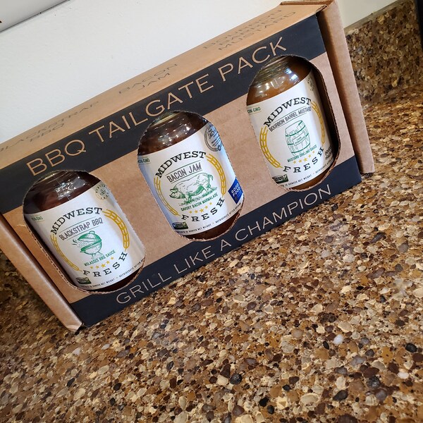 Bourbon Barrel Mustard Midwest Fresh - Etsy